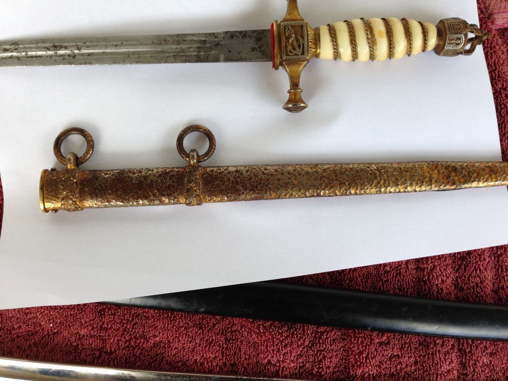 The Militaria Dealers, Deactivated, German dagger identification ...